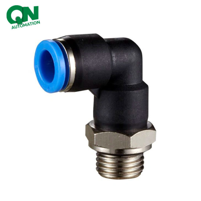 Pneumatic Plastic Fitting 90 Degree PL Elbow Type – Qn Automation